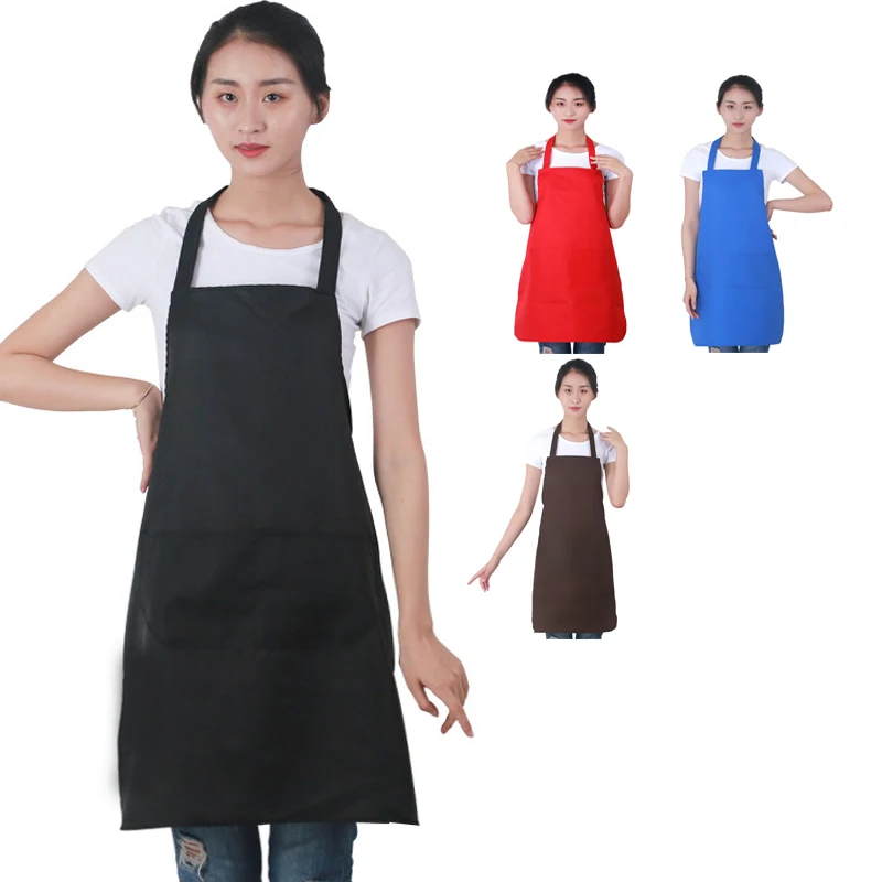 Cooking-Apron-Household-Adjustable-Unisex-Adult-Waist-Chef-Waiter ...