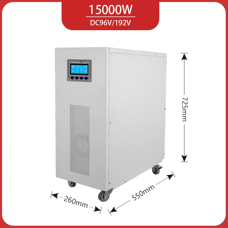 15kw Off Grid Solar Inverter Built In Mppt Low Frequency Pure Sine Dc48v/96v/192v 110v-220v ...