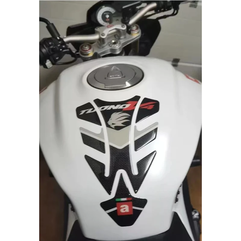 Motorcycle Fuel Gas Tank Pad Protector Decal 3D Carbon Fiber Stickers ...