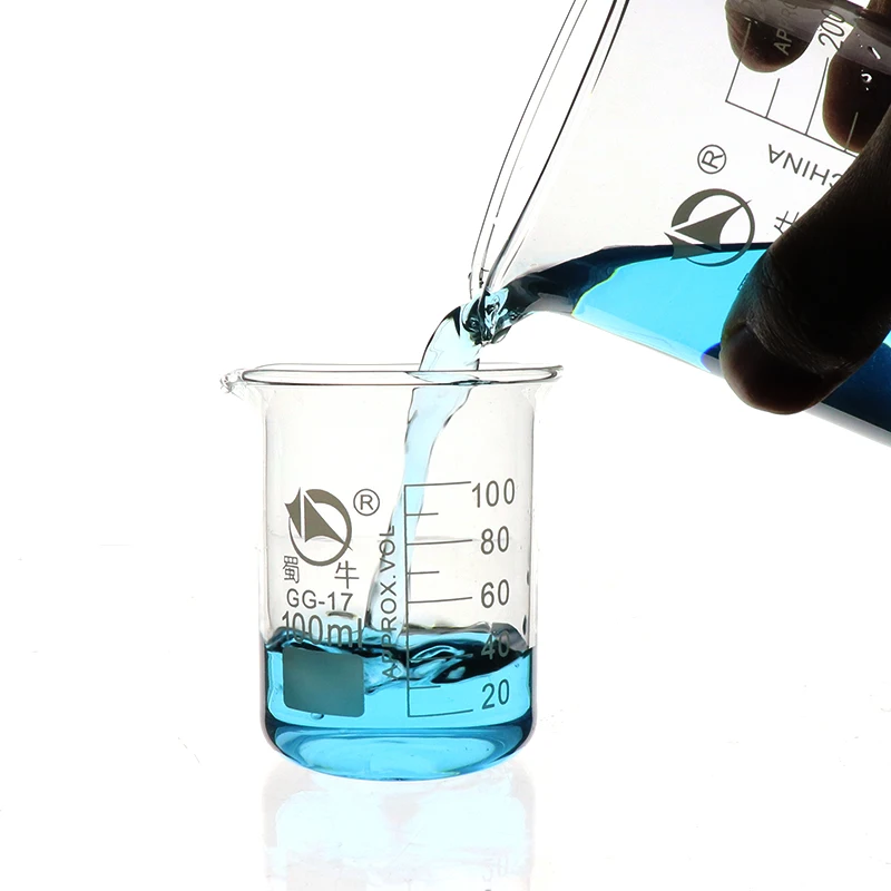 Sand And Water In Beaker