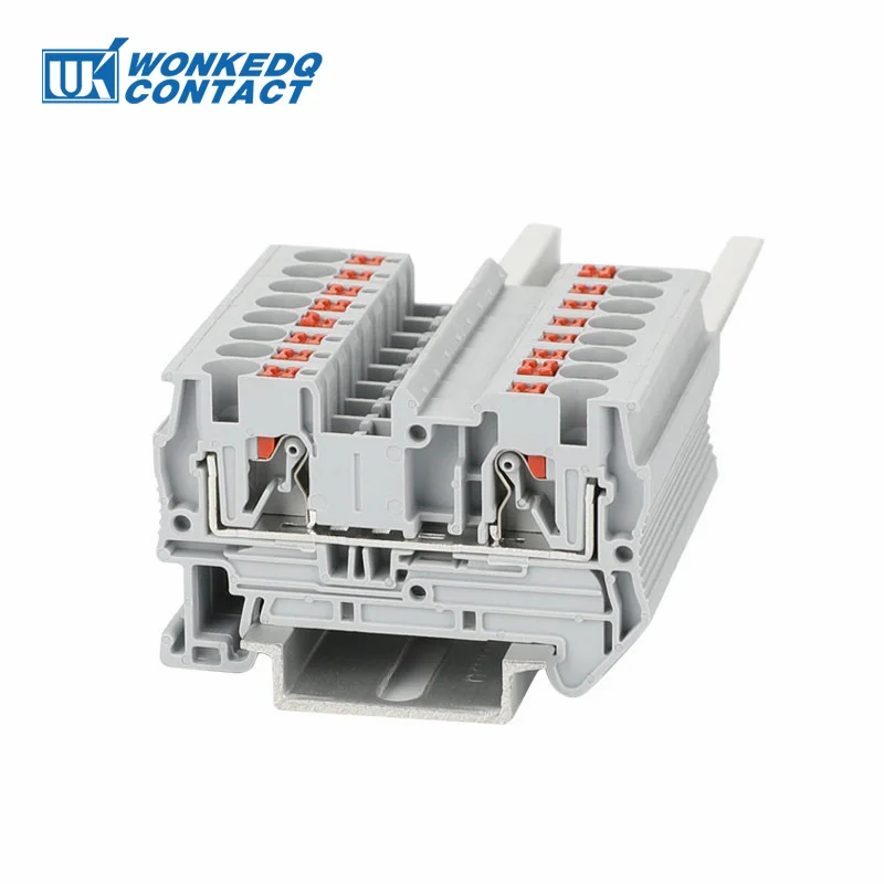 PT4-Push-in-Terminal-Strip-Plug-PT-4-4mm-Cable-Connector-Electrical ...
