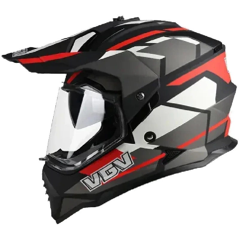 Motocycle Helmet MTB ATV Motocross Cascos Carbon Fiber Pattern Off-Road ...