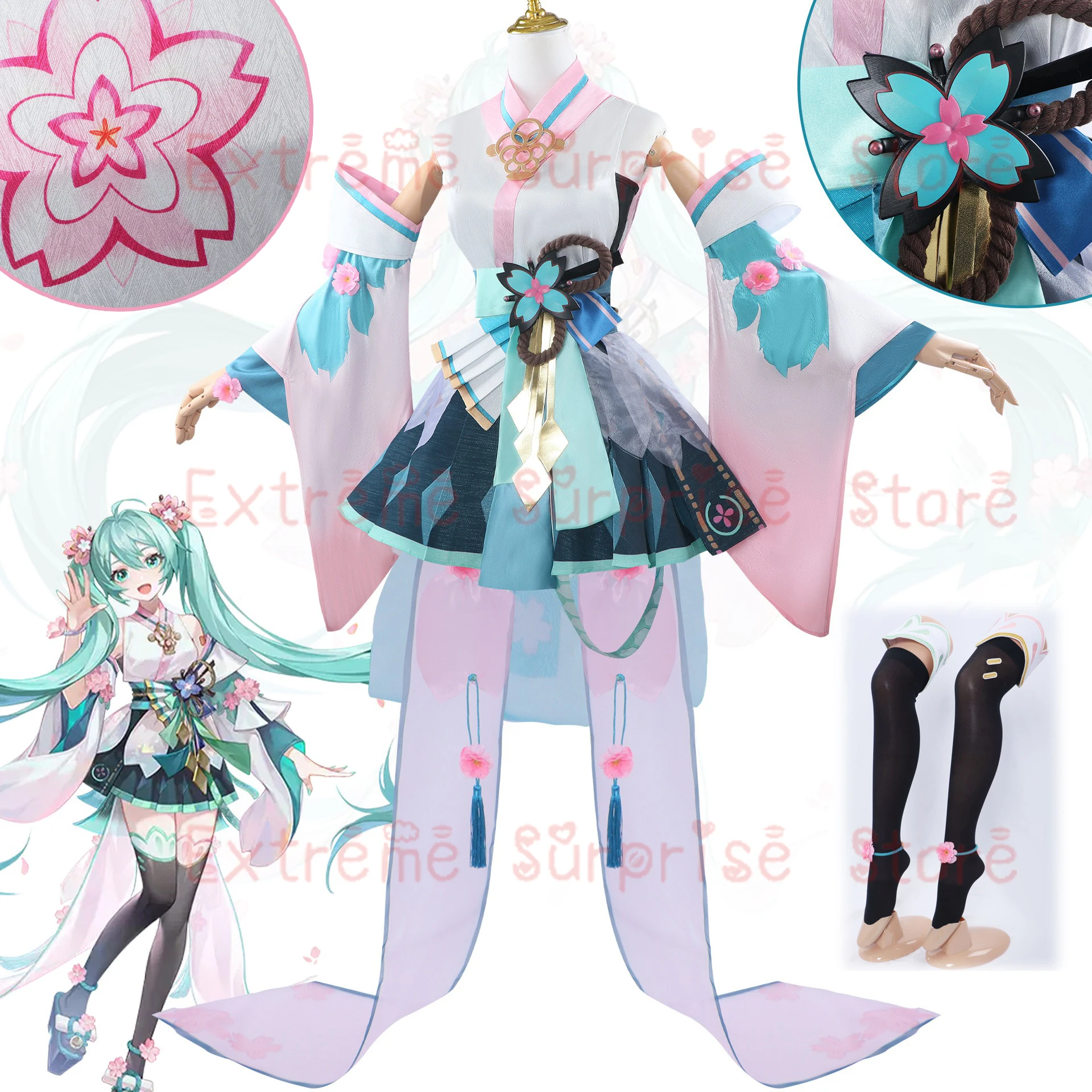Game-Onmyoji-Linkage-SSR-Miku-Cosplay-Costume-Full-Set-Miku-Cosplay ...