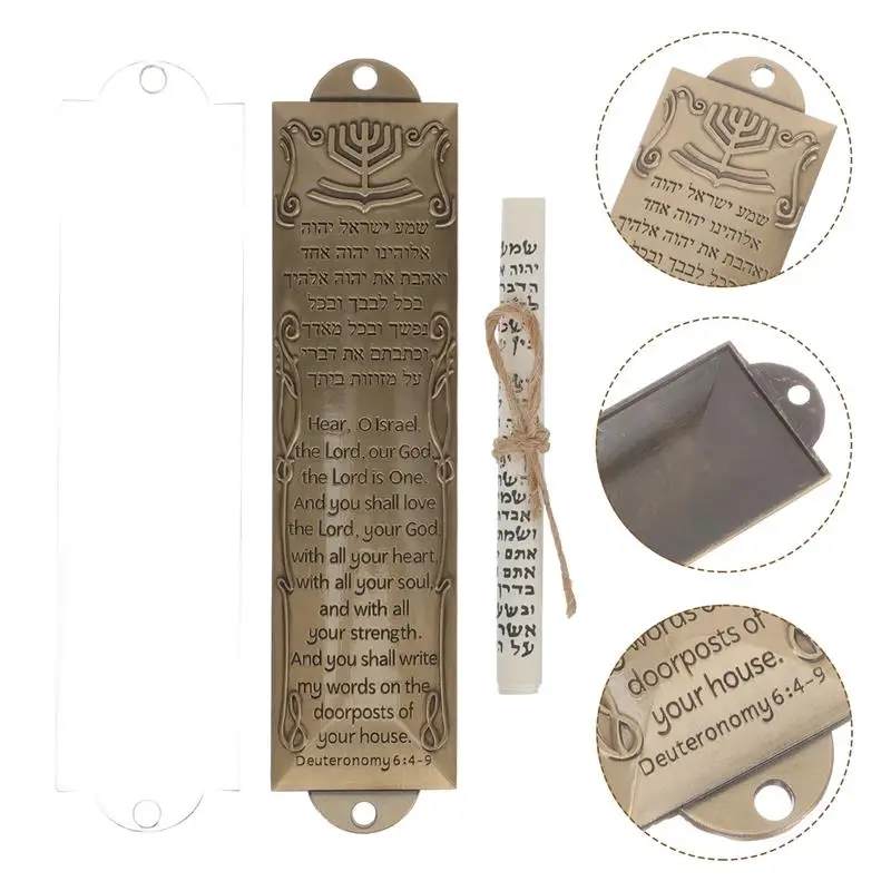 Mezuzah-para-puerta-jud-a-funda-de-decoraci-n-de-aleaci-n-puerta-de ...