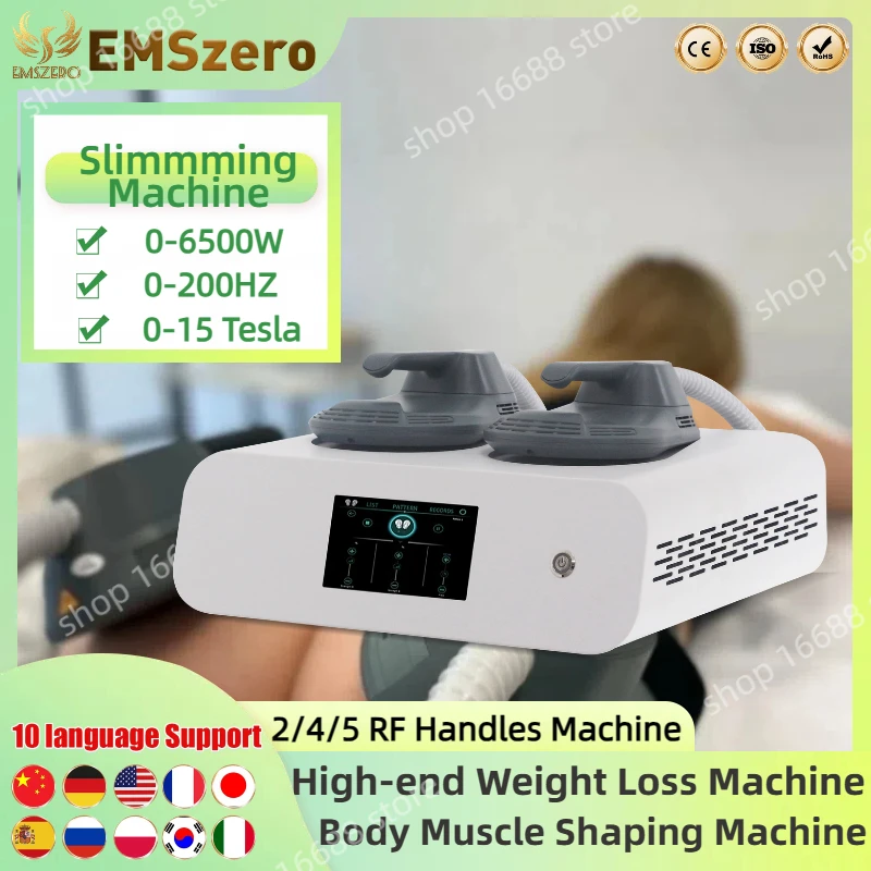 EMSzero-6000W-Hi-emt-EMS-Muscle-body-sculpting-Machine-With-4-Handles ...
