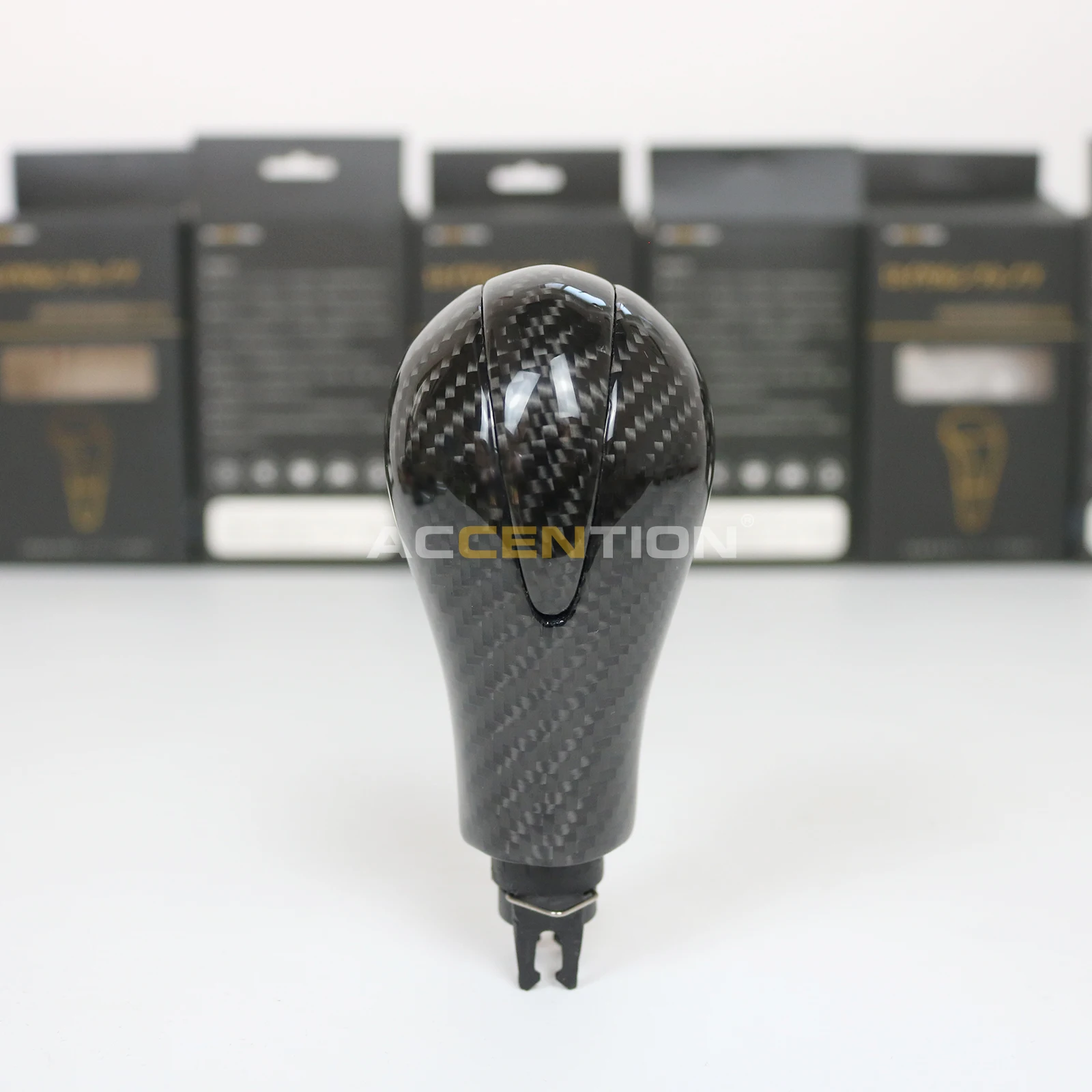 Carbon Fiber Gear Shift Knob Gear Shifter Handle For Infiniti G25 G37 ...