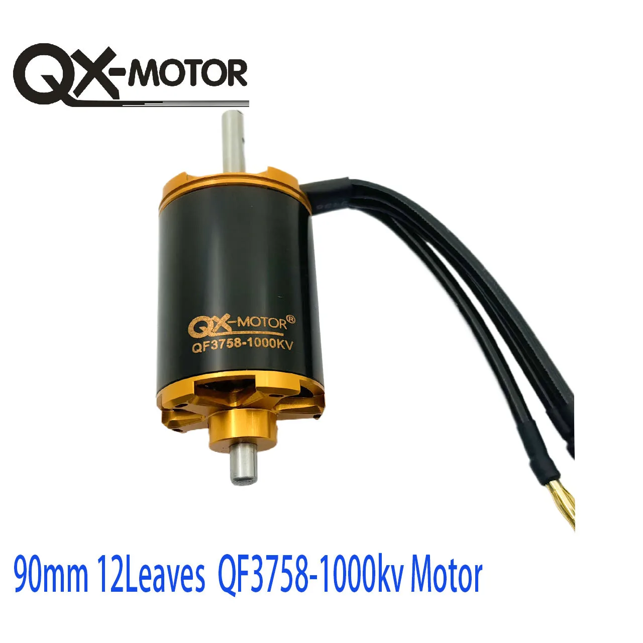 QX-Motor-90mm-EDF-12-Blades-QF3758-1000KV-1200KV-Brushless-Motor-for ...