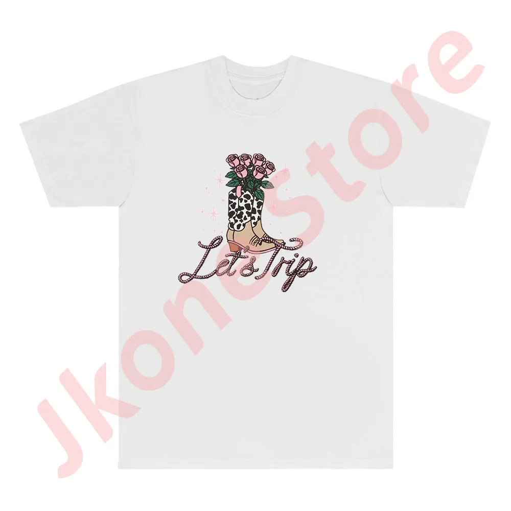 Sturniolo-Triplets-Let-s-Trip-Boots-Tee-New-Logo-T-Shirts-Summer-Women ...
