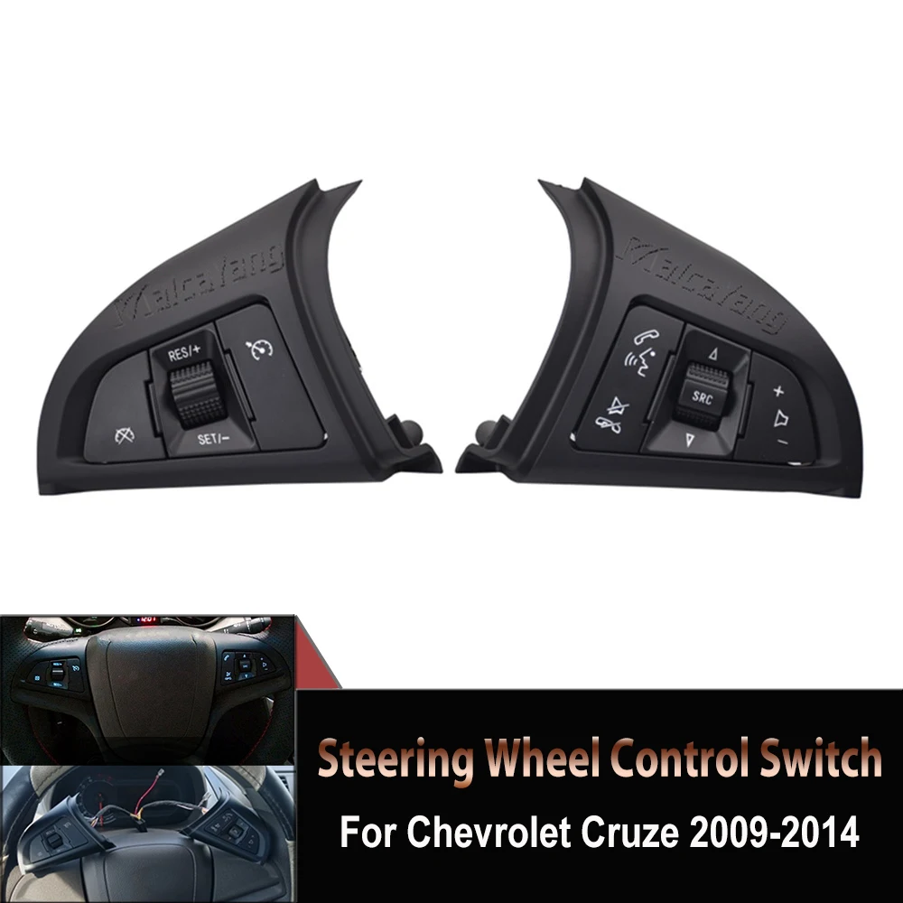 New-For-Chevrolet-Cruze-2009-2014-Steering-Wheel-Button-Car-Cruise ...