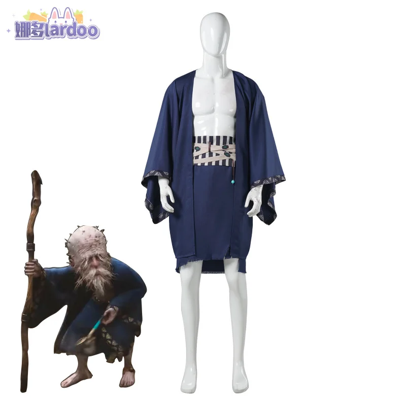 Black-Myth-Wukong-God-of-earth-Game-Cosplay-Costume-Mask-Face-Cover ...