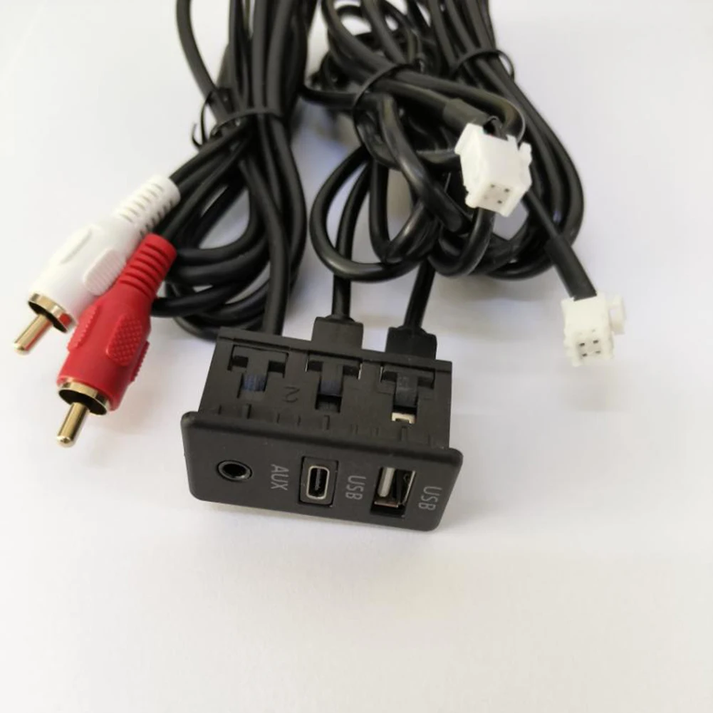 Car-AN-Navigation-Machine-4-Pin-6-Pin-Change-USB-TYPE-C-RCA-Audio-Input ...