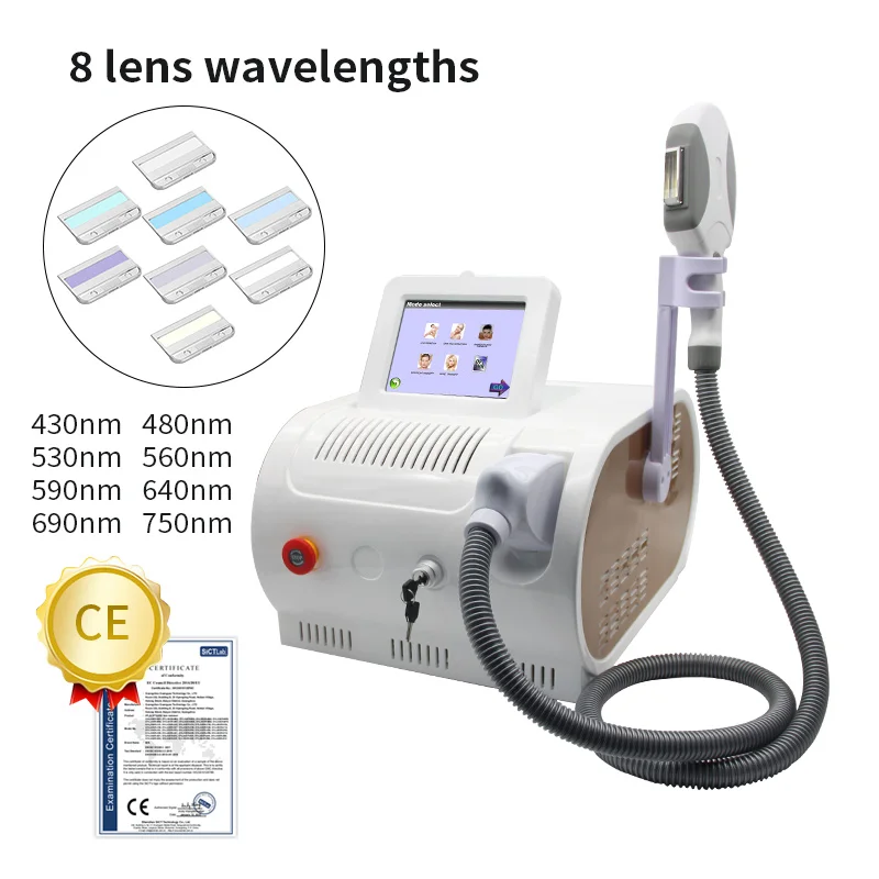 Portable-IPL-OPT-E-light-8-Filters-Hair-Removal-500000-Shots-Machine-MultiFunction-Skin ...