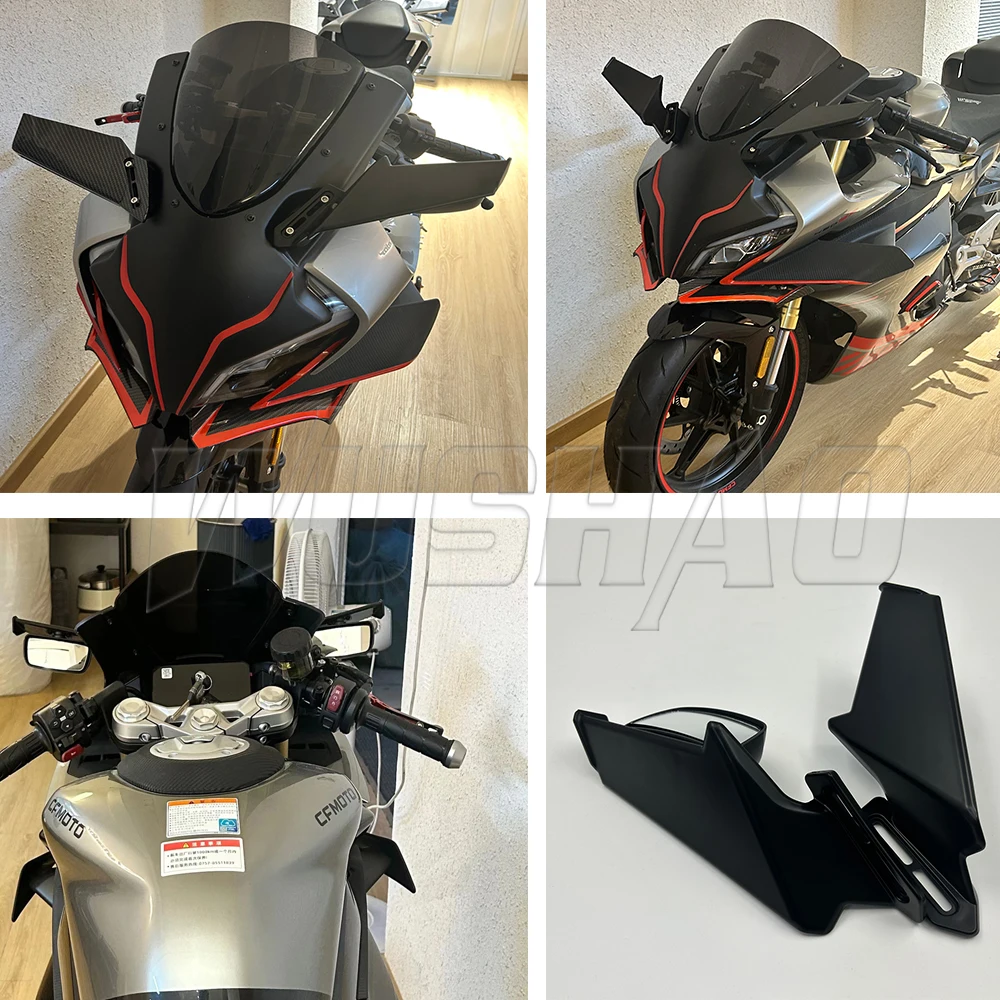 Motorcycle-Modified-Rearview-Mirrors-Wind-Wing-Adjustable-Rotating ...
