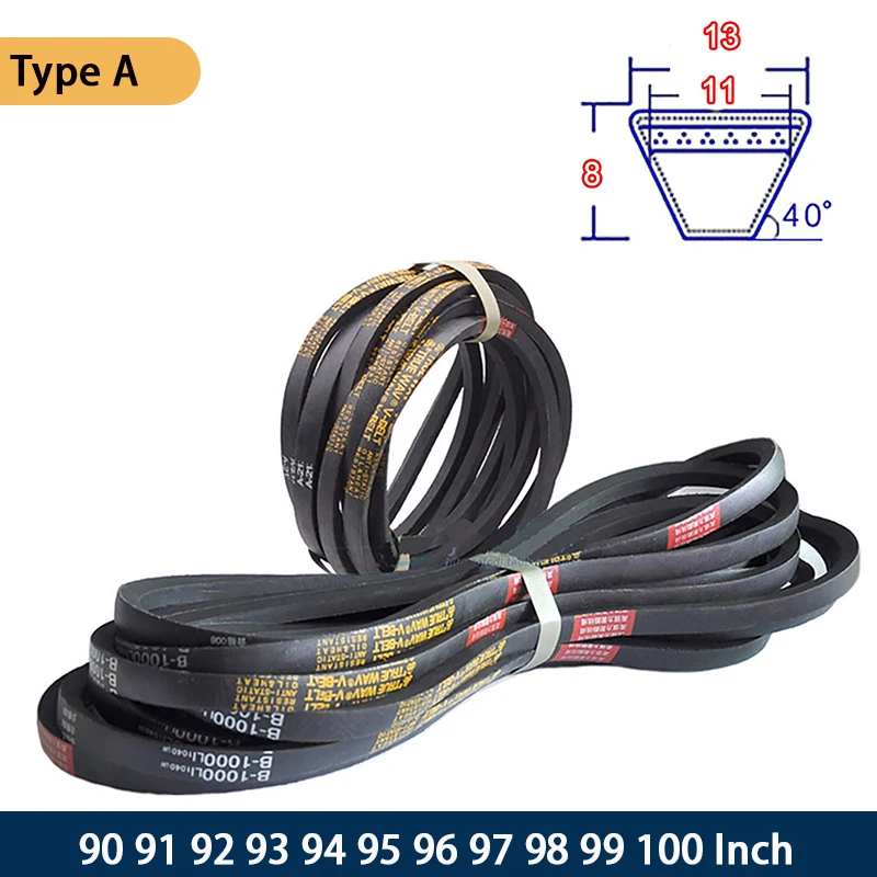 A-Type-Rubber-V-belt-Triangle-Belt-Industrial-Agricultural-Equipment ...