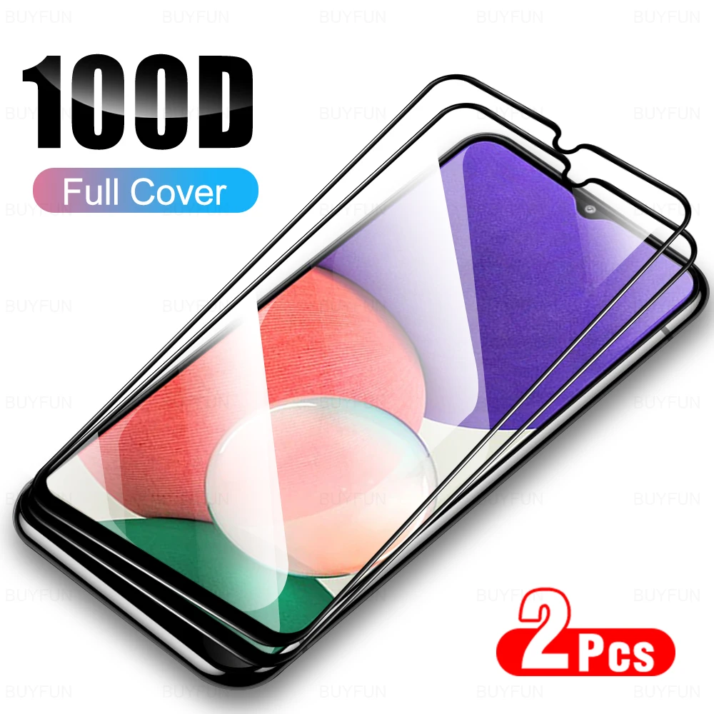 2pcs Screen Protector Tempered Glass For Samsung Galaxy A22 A21 A21s ...