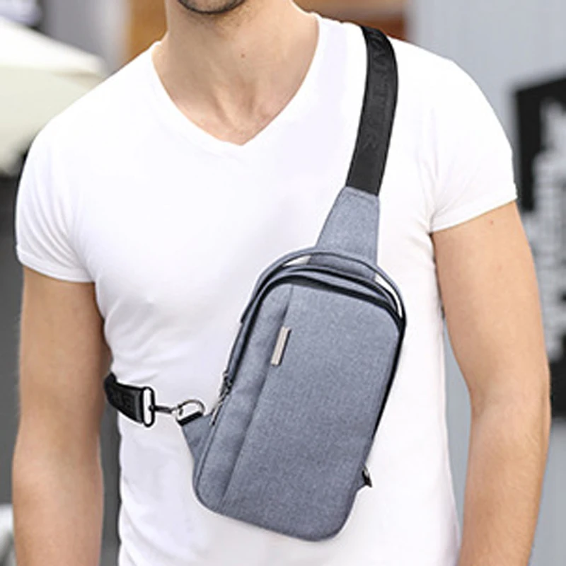 Waterproof-Chest-Sling-One-Shoulder-Bag-For-Women-Men-Cross-Waist-Pack ...