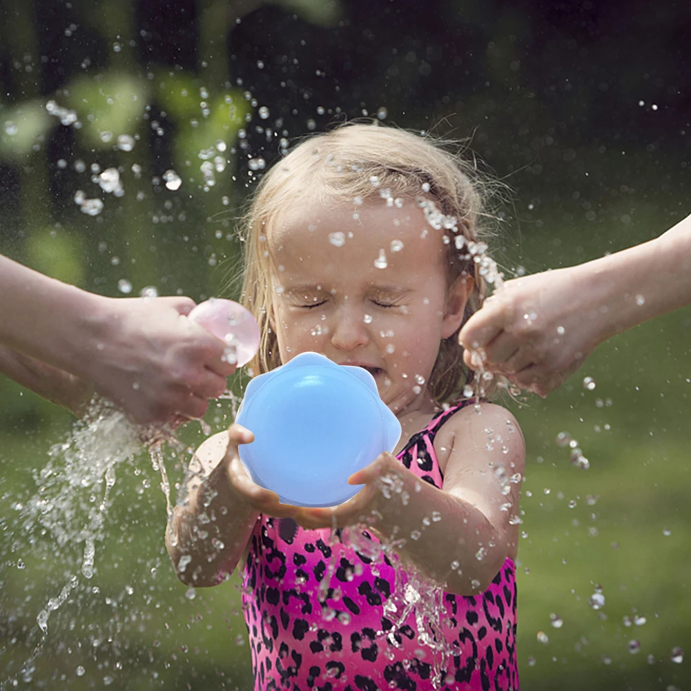 1/4pcs Reusable Bomb Water Balloons Reusable Water Balloons Water ...