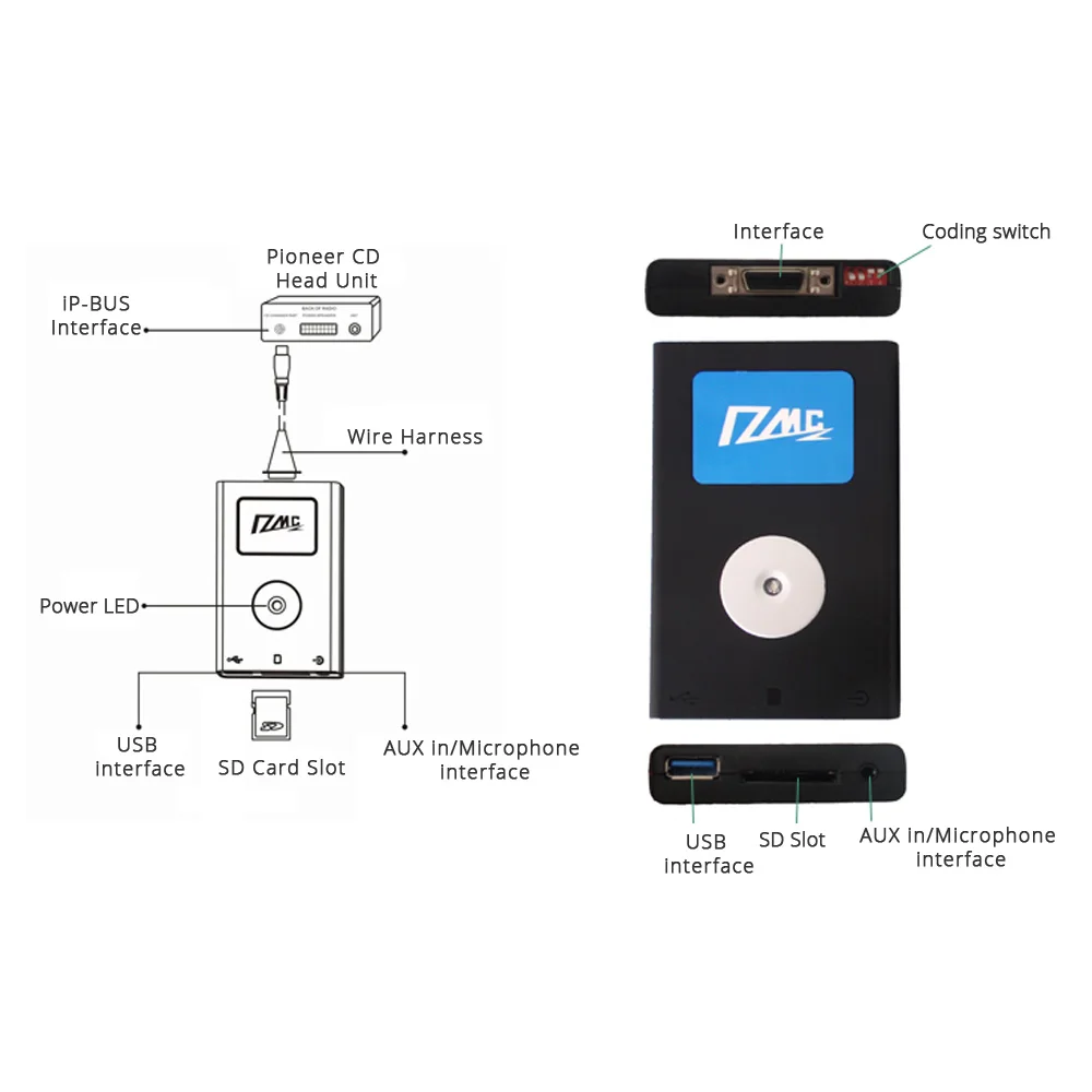 Pioneer Car Stereo With Usb And Aux