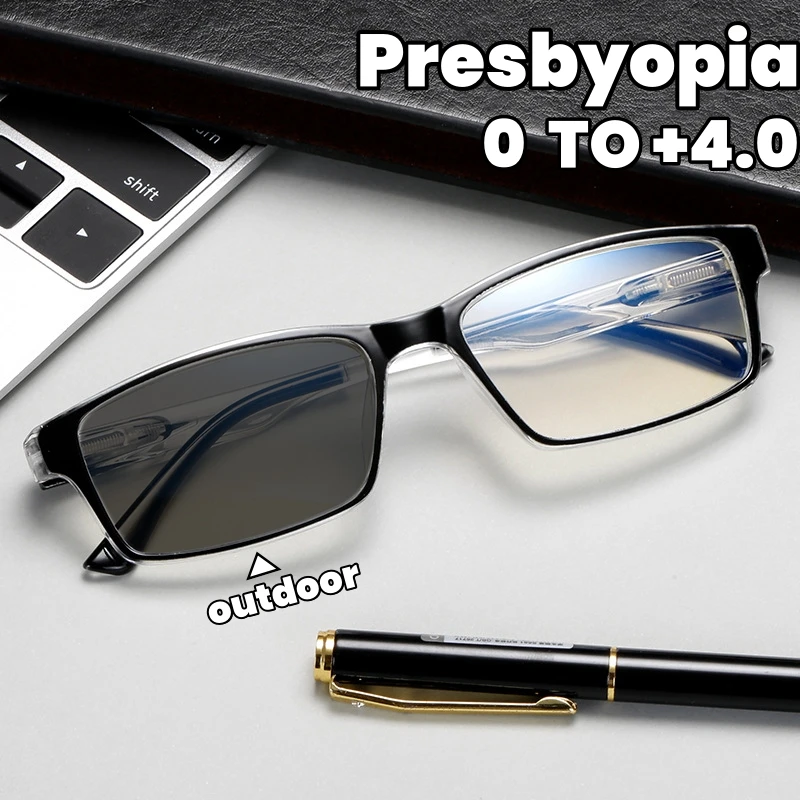 2024-Blue-Light-Blocking-Eye-Protection-Photochromic-Glasses-High ...