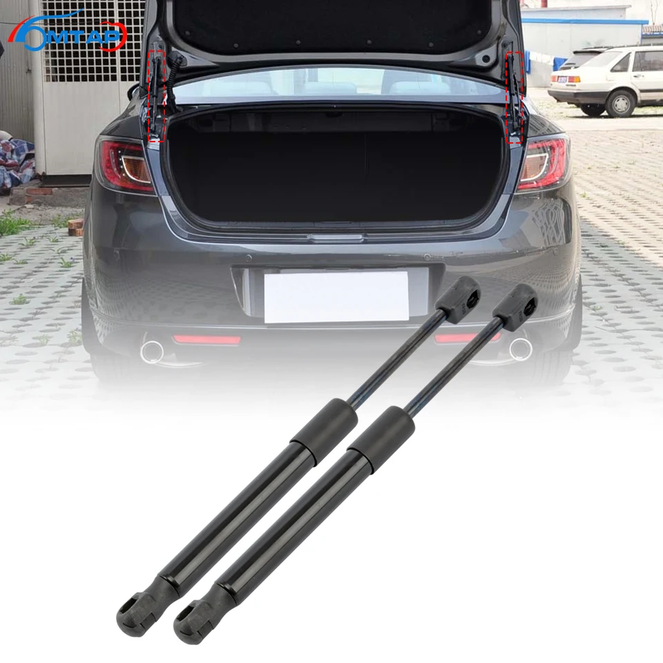 2PCS Car Accessories Rear Door Support Tail Gate Stay Bar Trunk Lid Gas ...