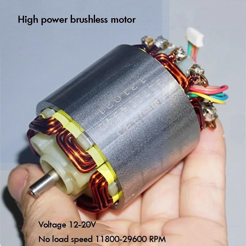 High-Power-Brushless-Motor-Tool-Neodymium-Strong-Magnetic-Inner-Rotor ...