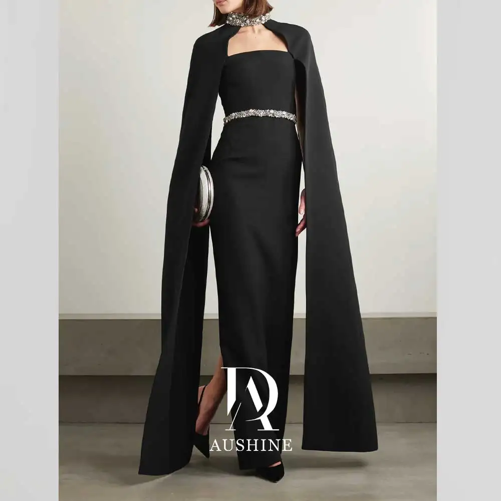 Aushine-Dress-Luxury-Birthday-Evening-Dress-Ankle-Length-Full-Sleeves-Summer-Elegant-Wedding ...