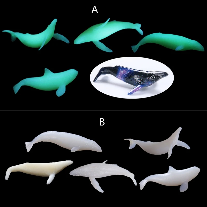 5x-Sea-Creature-Figure-Whale-Model-for-Epoxy-Resin-Mold-Fillering-Fish ...