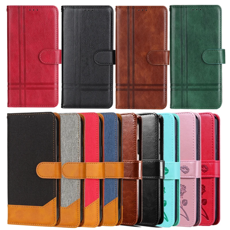 For-Funda-Infinix-Smart-7-Case-X6515-Silicone-Flip-Leather-Back-Cover ...