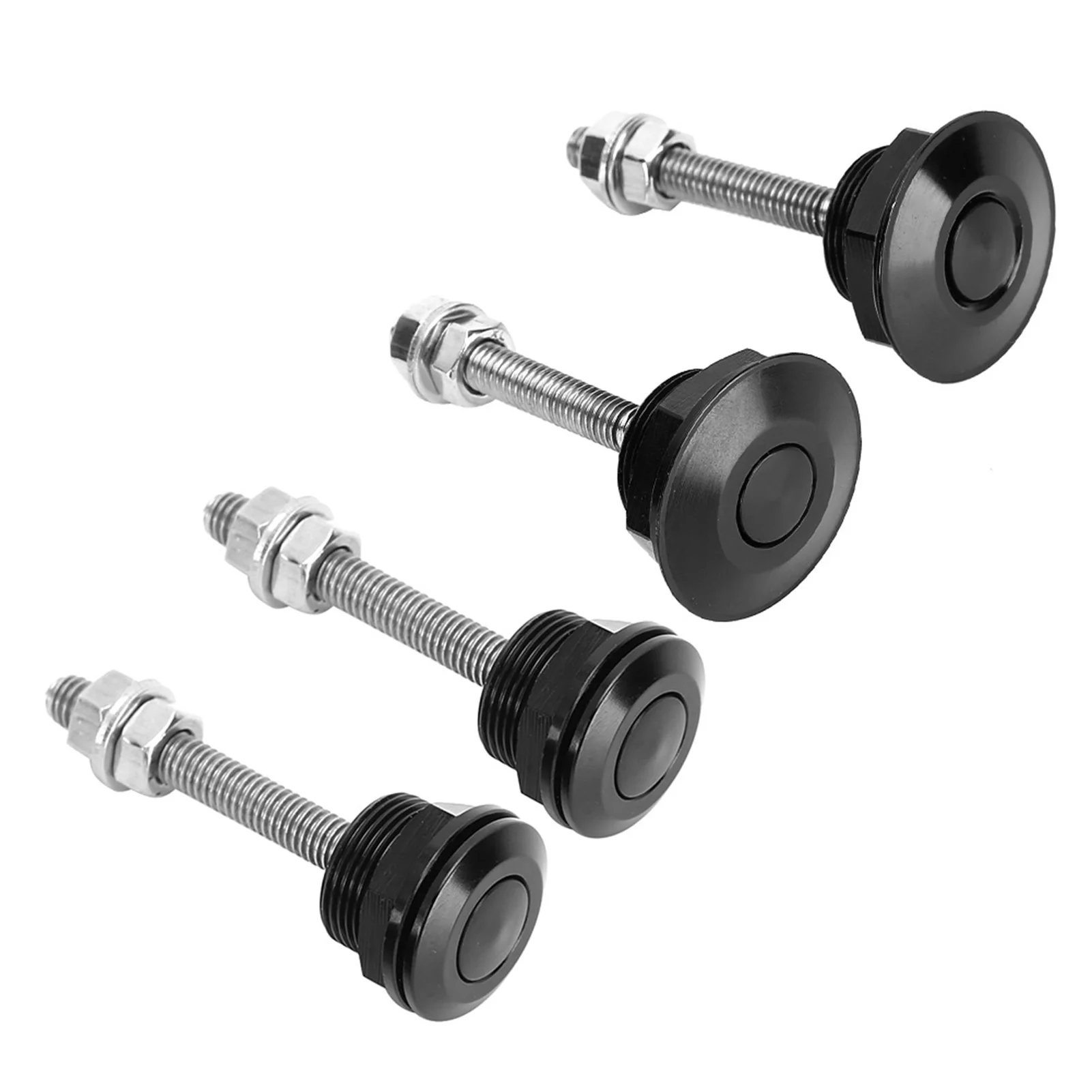 2Pcs 22mm/32mm Universal Hood Pin Bonnet Lock Quick Release Push Button ...