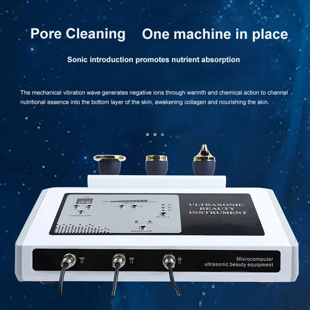 House Use Ultrasound Machine 1 MHZ Therapy Skin Care Ltrasonic Facial ...