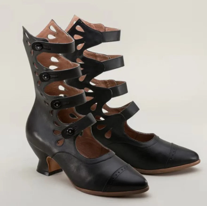 Medieval Pointed Shoes For Women