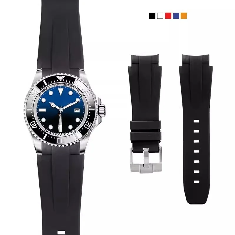Vagenar-High-quality-FKM-Rubber-strap-suitable-for-Role-New-deepsea ...