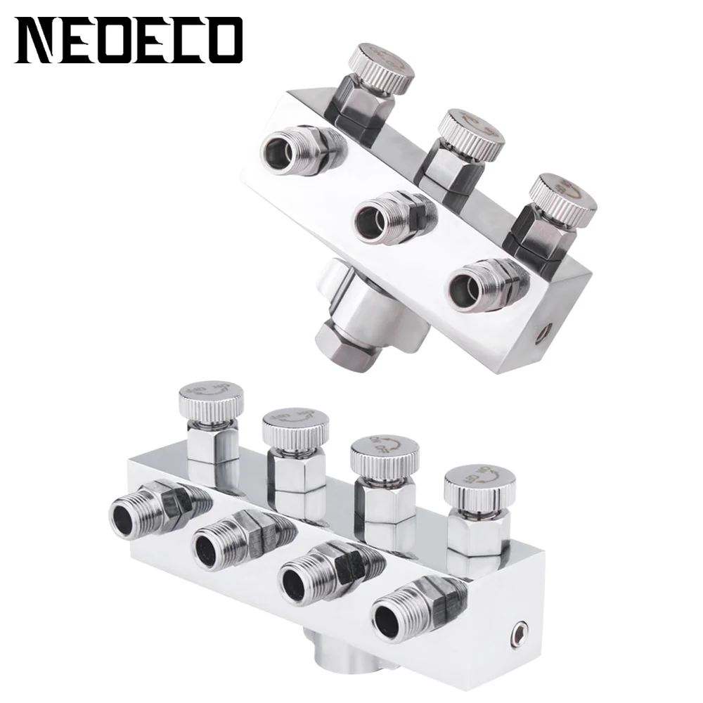 Painting-Spray-Gun-Airbrush-Air-Hose-Adapters-Splitter-Accessories-With ...