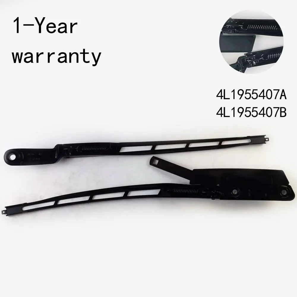 2Pcs Wiper arm 4L1955407A 4L1955407B For Audi Q7 2007 2009 2010 2015 ...