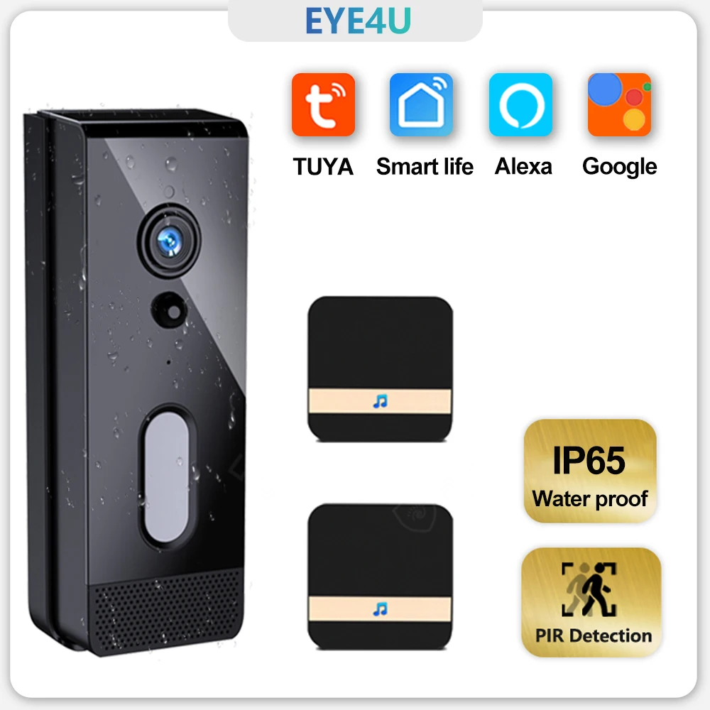 Tuya-Smart-Home-Doorbell-Camera-Waterproof-WiFi-Video-Intercom-Support ...