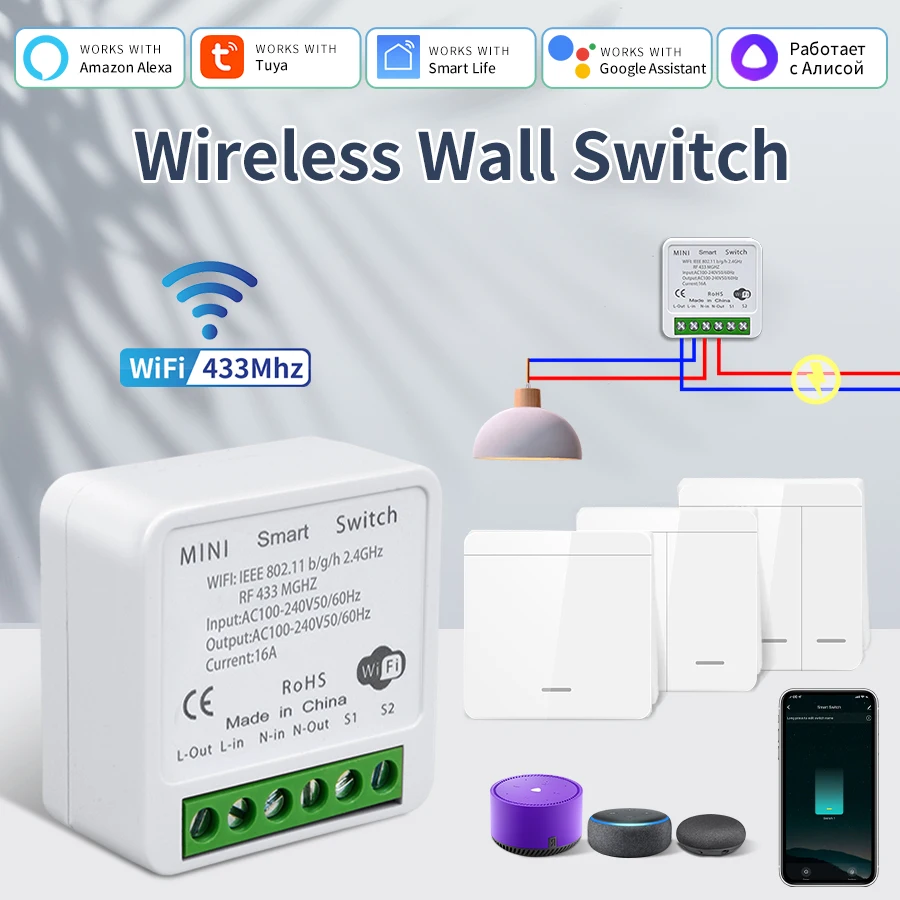 WiFi-Smart-Switch-433Mhz-Tuya-Smart-Home-Wireless-Light-Switch-House ...