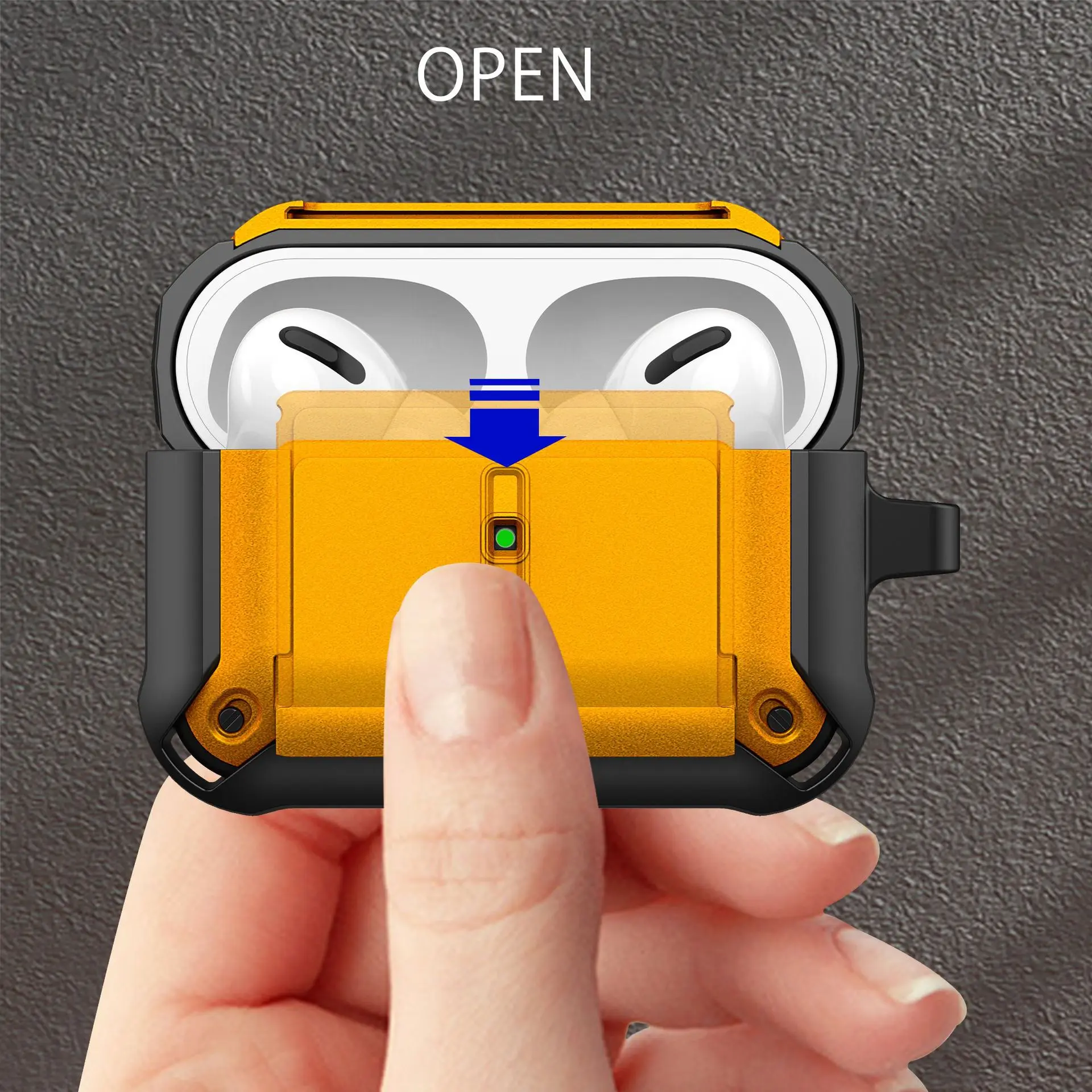 Funda protectora de cuerpo completo para AirPods Pro 2 y 1, carcasa ...