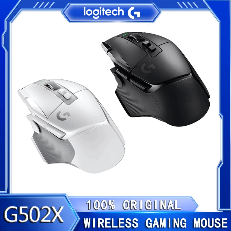 Logitech-G502-X-LIGHTSPEED-Wireless-Gaming-Mouse-25600-DPI-Hero-Optical ...