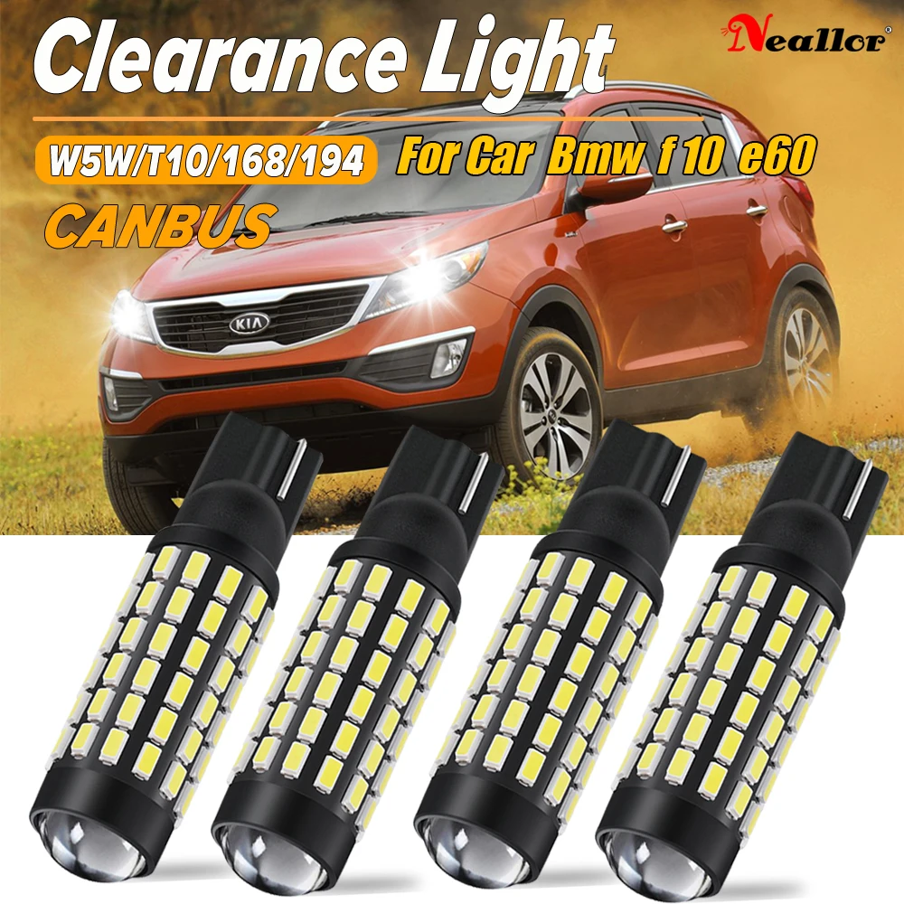 T10-LED-W5W-Car-Side-Interior-lights-12V-194-168-Auto-White-6000K ...
