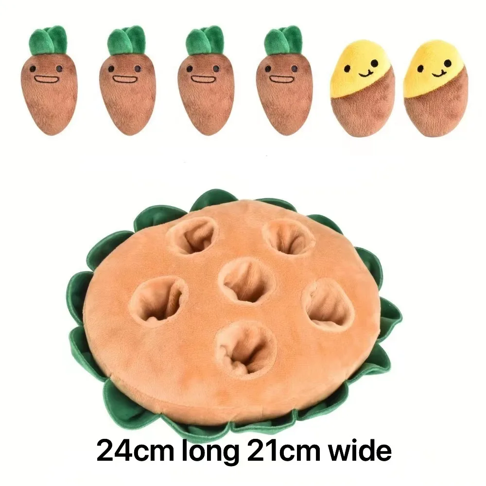 Interactive Potato Squeaky Toys - wigglelove