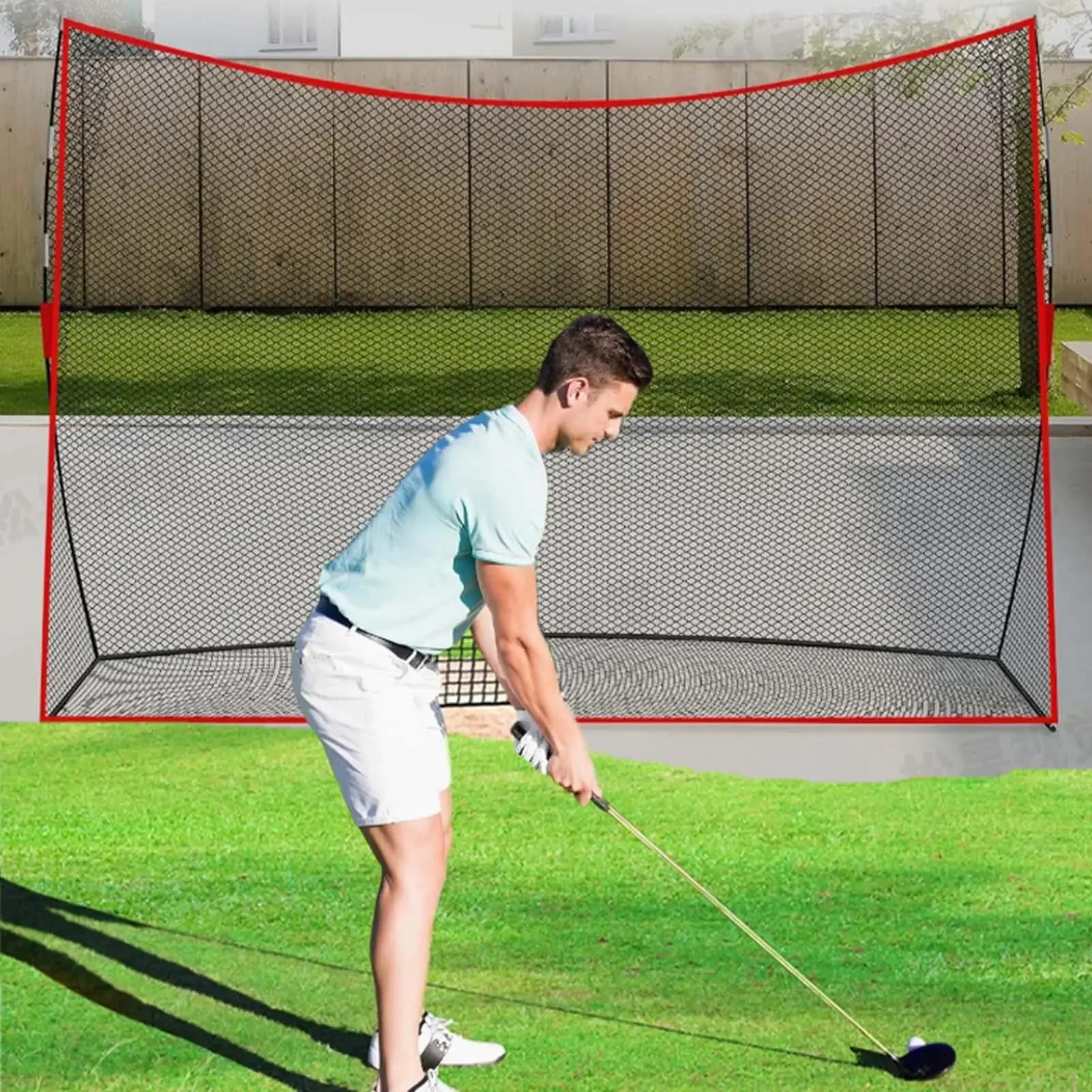 Golf Swing Practice Net, Heavy Duty Golf Training Tool Golf Hitting ...