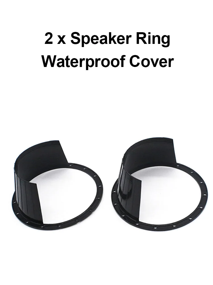 Anneau-de-haut-parleur-de-porte-audio-de-voiture-noir-housse-tanche-la ...