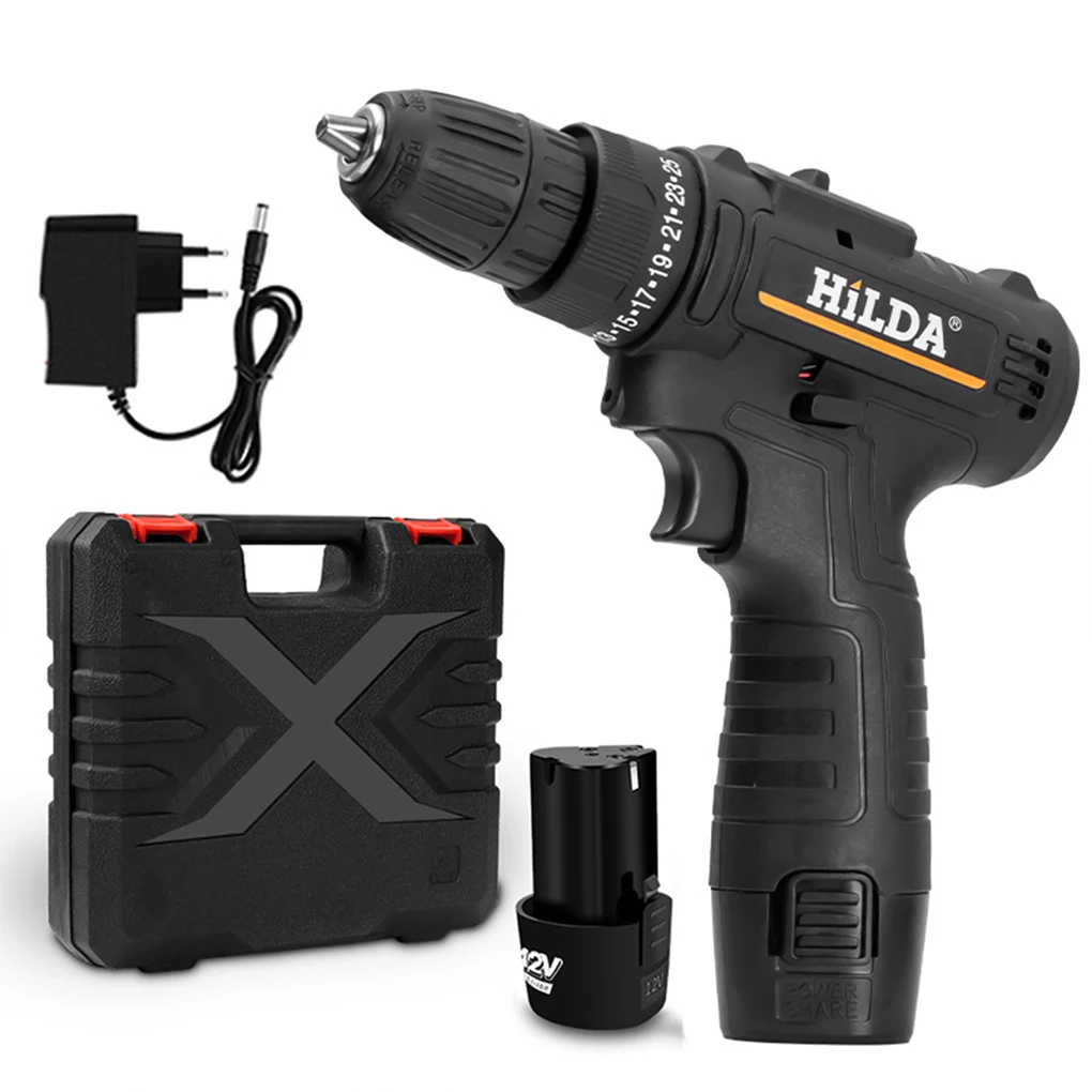 HiLDA-12V-Electric-Screwdriver-Lithium-Electric-Drill-Household ...