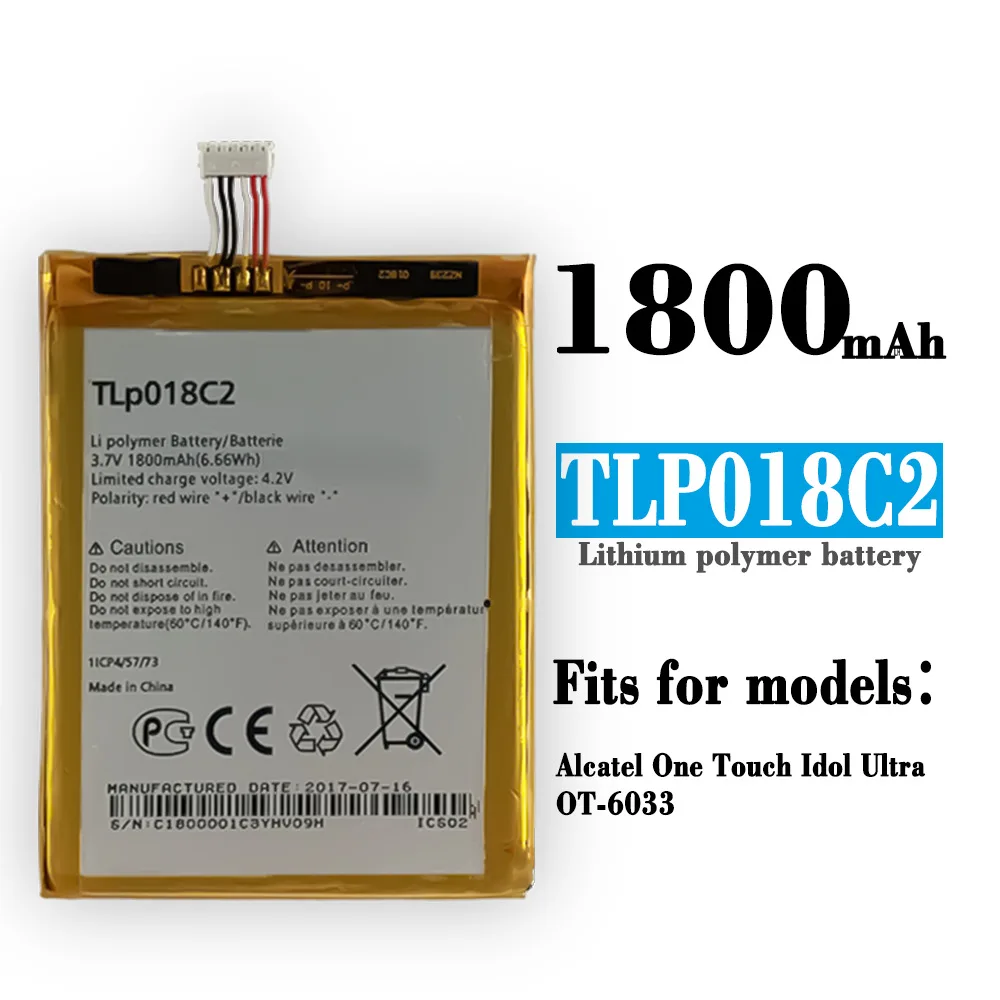 Replacement Battery For Alcatel One Touch Idol Ultra OT 6033 6033X For ...