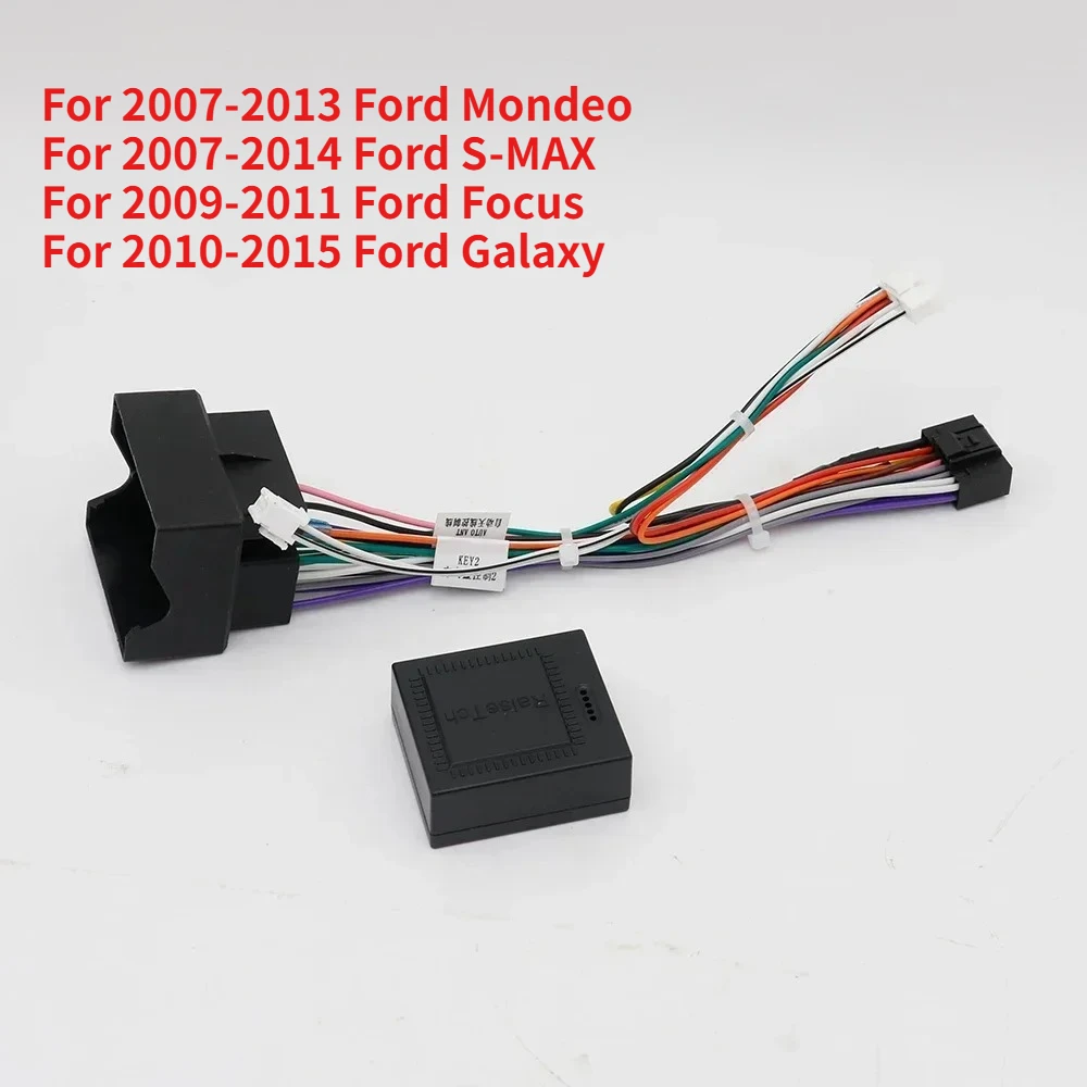 16PIN Android Power Wiring Harness Cable Adapter With Canbus Box For ...