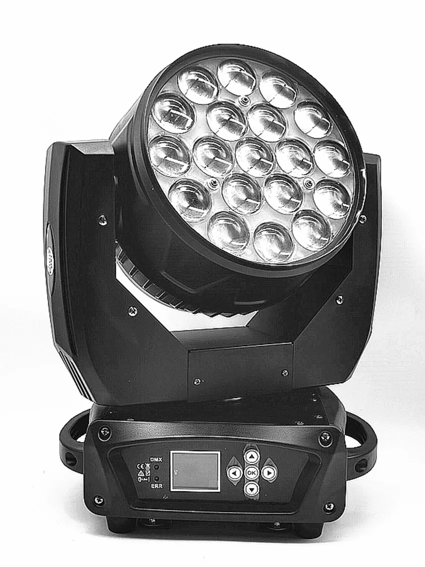 19x15w Led Zoom Beam Wash Circle Light Control Main Mobile Rgbw ...