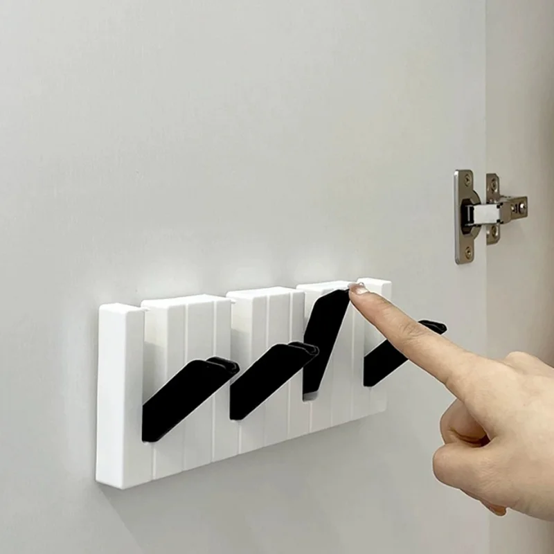 Piano-Keys-Hook-Hanger-Wall-Mounted-Coat-Hanger-Creative-Wall ...