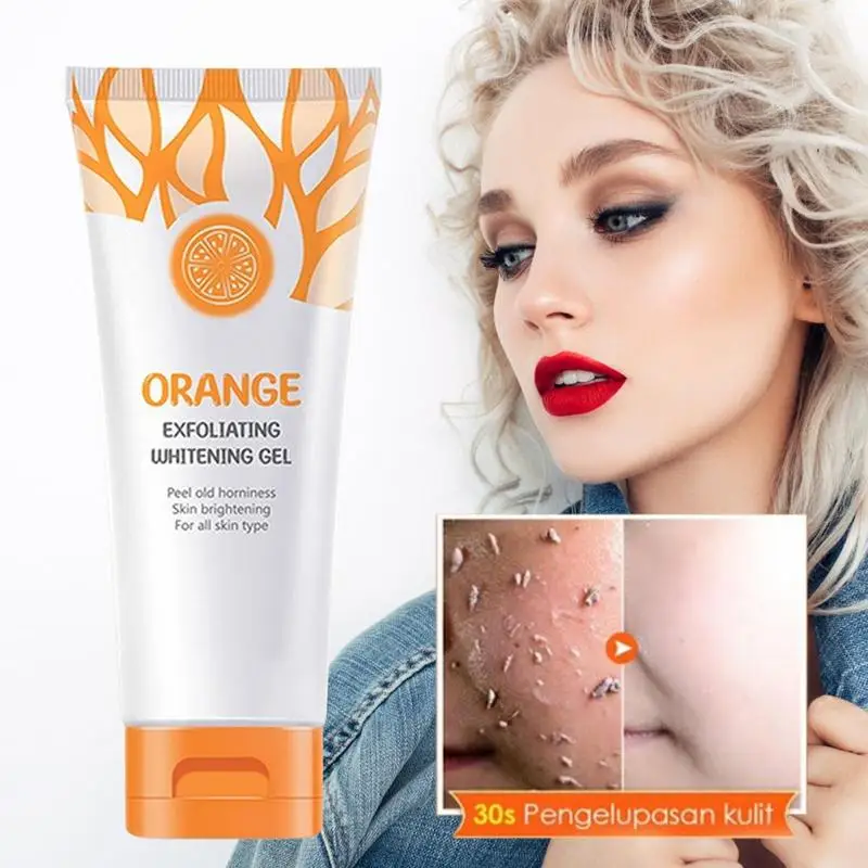 Orange-Peeling-Gel-Skin-Face-Hands-Body-Dark-Spot-Brighten-Orange ...