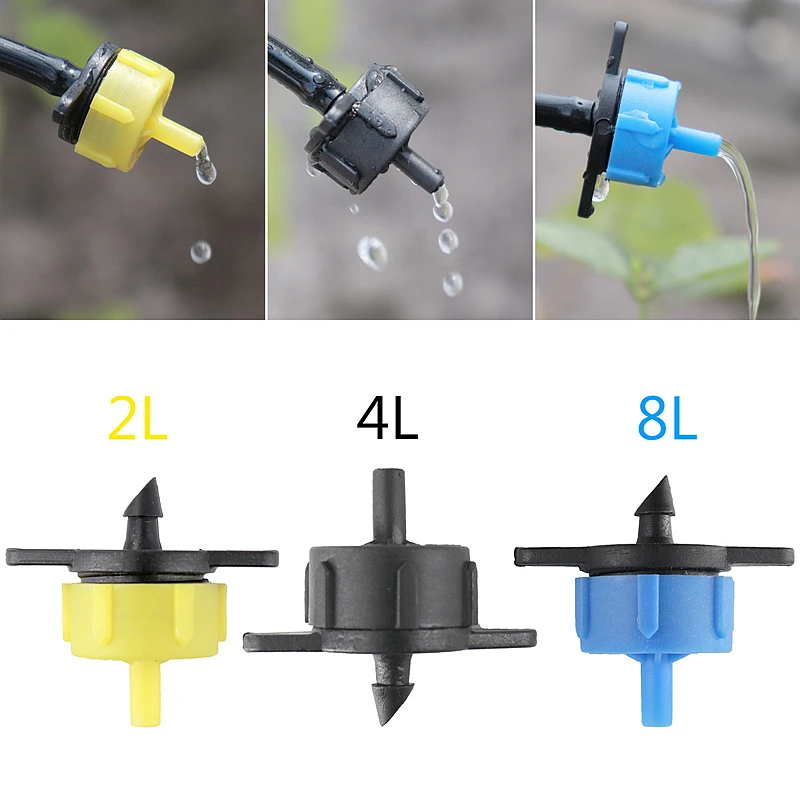 10-50-Pcs-2L-4L-8L-Pressure-Compensating-Dripper-Garden-Micro ...