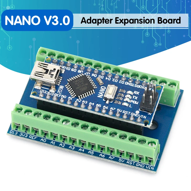 NANO V3.0 3,0 controlador adaptador de Terminal placa de expansión NANO ...